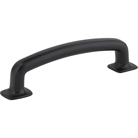 Jeffrey Alexander 96 mm Center-to-Center Matte Black Belcastel 1 Cabinet Pull MO6373MB | Zoro